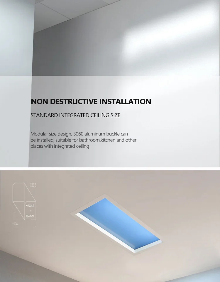 DGLUX Skylight Smart Home Light Toilet Corridor Living Room Kitchen ...