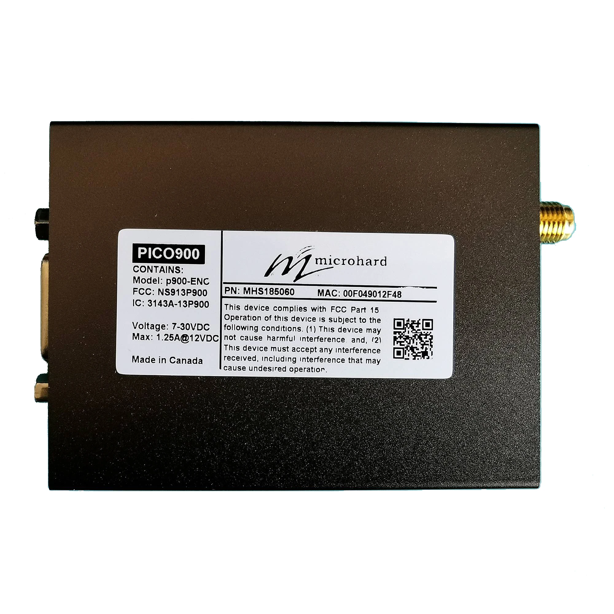 Microhard P900-ENC UAV Radio Modems - 1W Power, 40 Miles Range