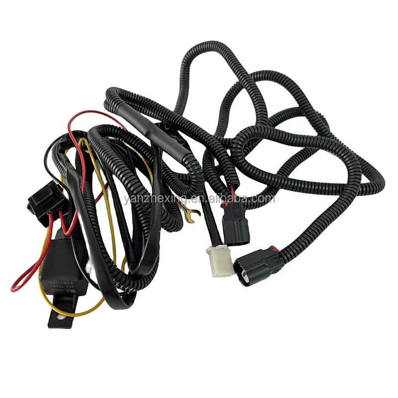 Car Fog Lamp Fog Lights Wiring Harness Socket Wire Led Indicator Switch ...