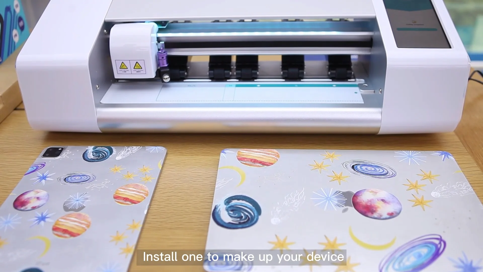 Nano Liquid Hydrogel Film Tempered Glass Making Mobile Phone Plotter ...