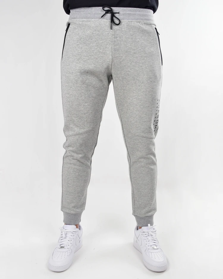 Mens Stacked Joggers Pants With Side Pockets High Quality Cotton Sweat ...