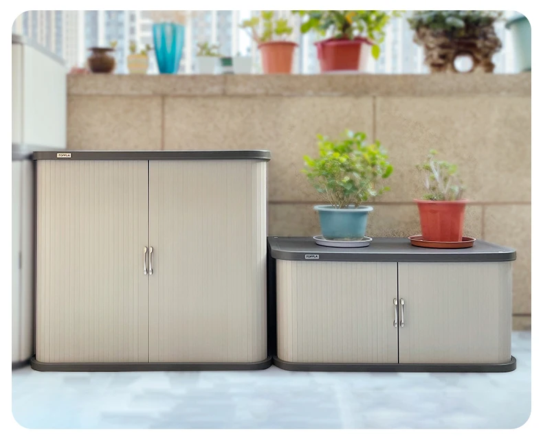 Topla HDPE Plastic Lockers - Durable Outdoor Storage Solutions