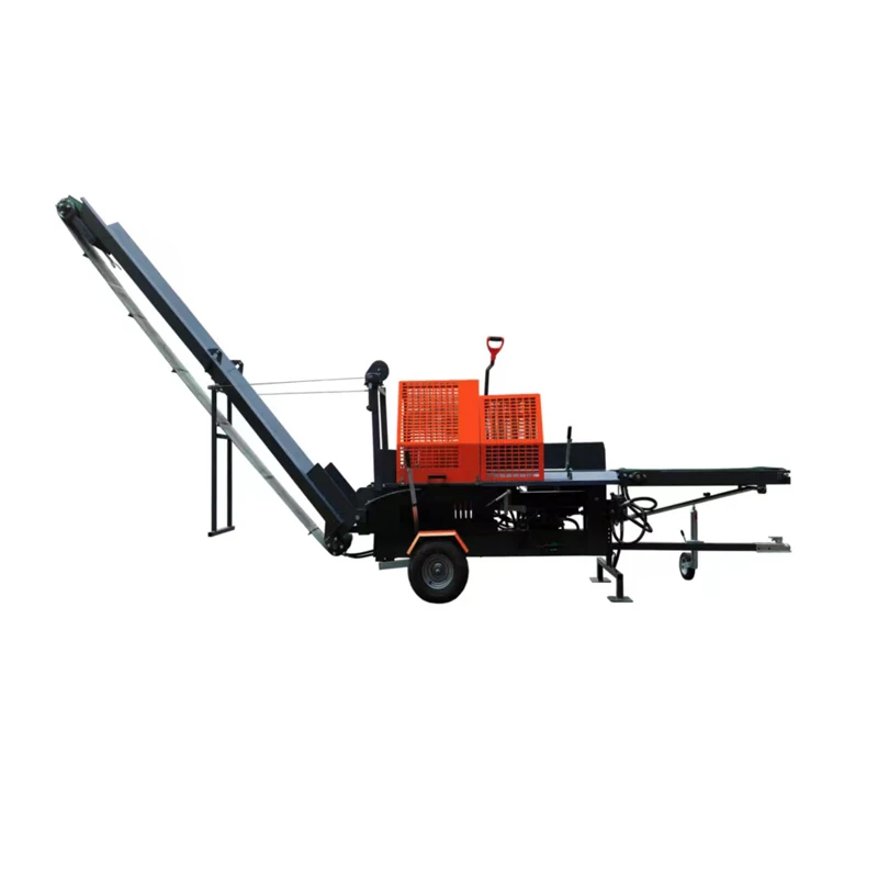 wood log cutter mechanical quickly smart log splitter fire wood saw ...