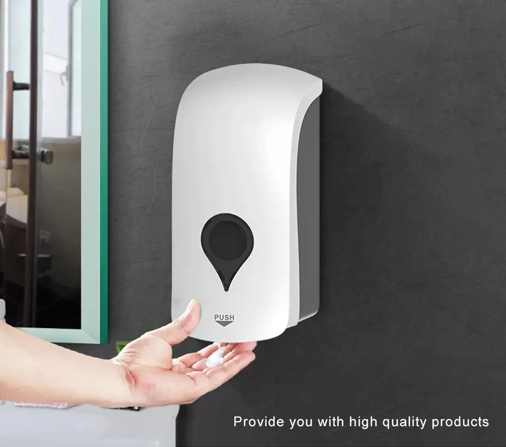 ABS Plastic Wall Mounted Liquid Foam Hand Alcohol Dispenser