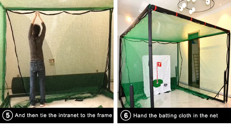 Outdoor Golf Net - DIY Golf Driving Net for Backyard Practise