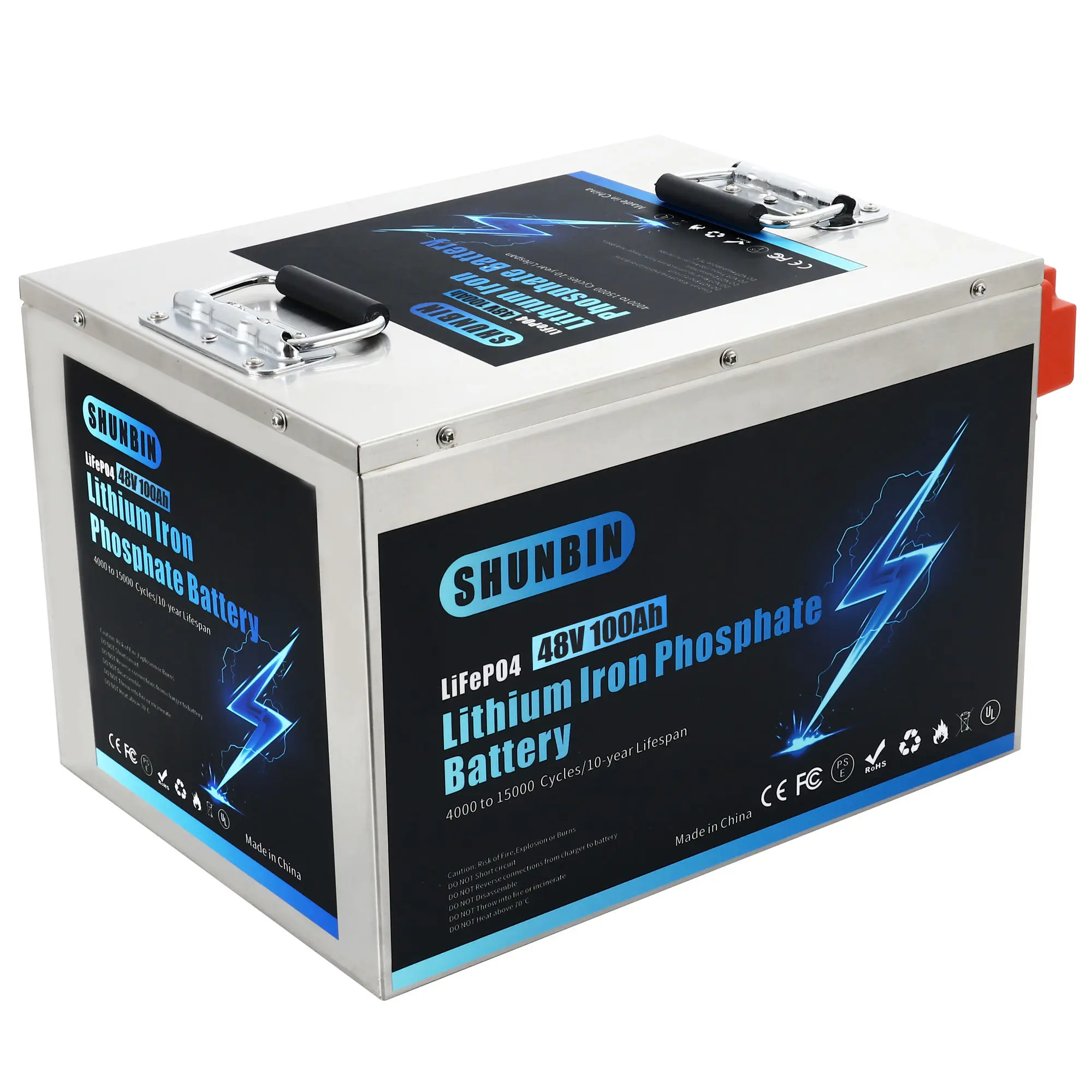 Lifepo4 50ah 100ah 48v Lithium Iron Phosphate Battery For Solar System ...