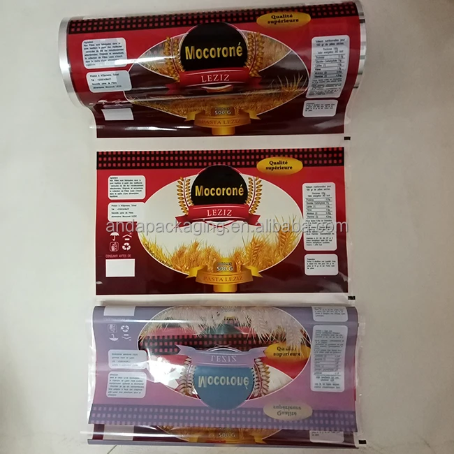 Pasta Plastic Packaging Film - Moisture Proof & Customizable