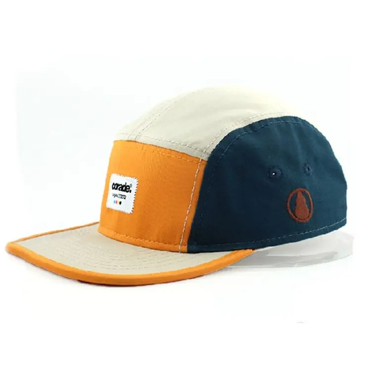 Custom Blank Five Panels Cap Hat - 100% Cotton & Unisex