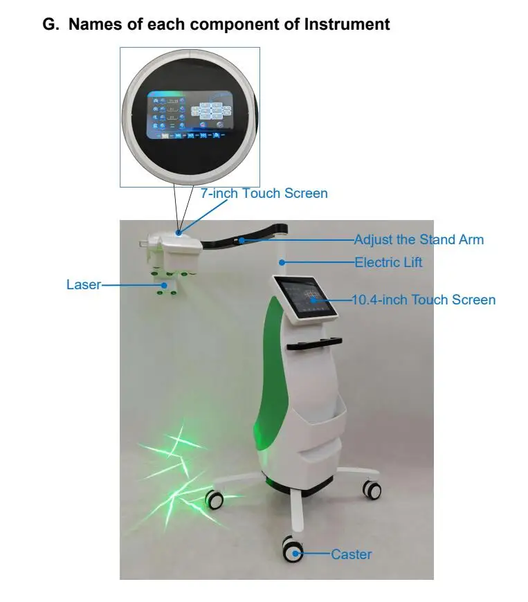 Laser Fat Removal Machine 532nm Green Light Body Sculpting Device For ...