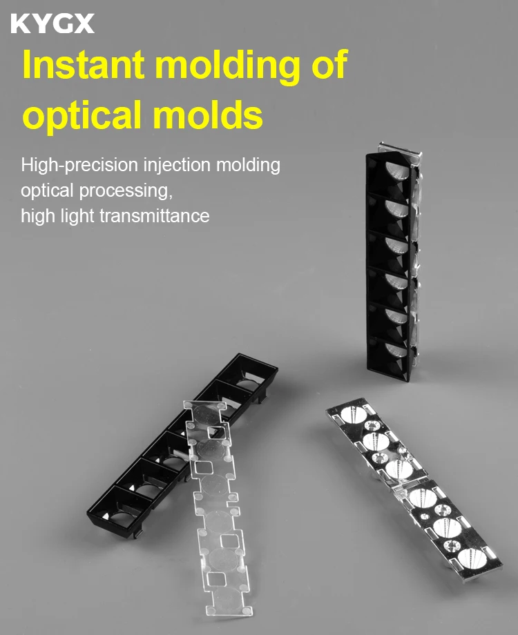 Linear Reflector Magnetic Track Light Reflector 18.8mm Wide 6 Leds ...