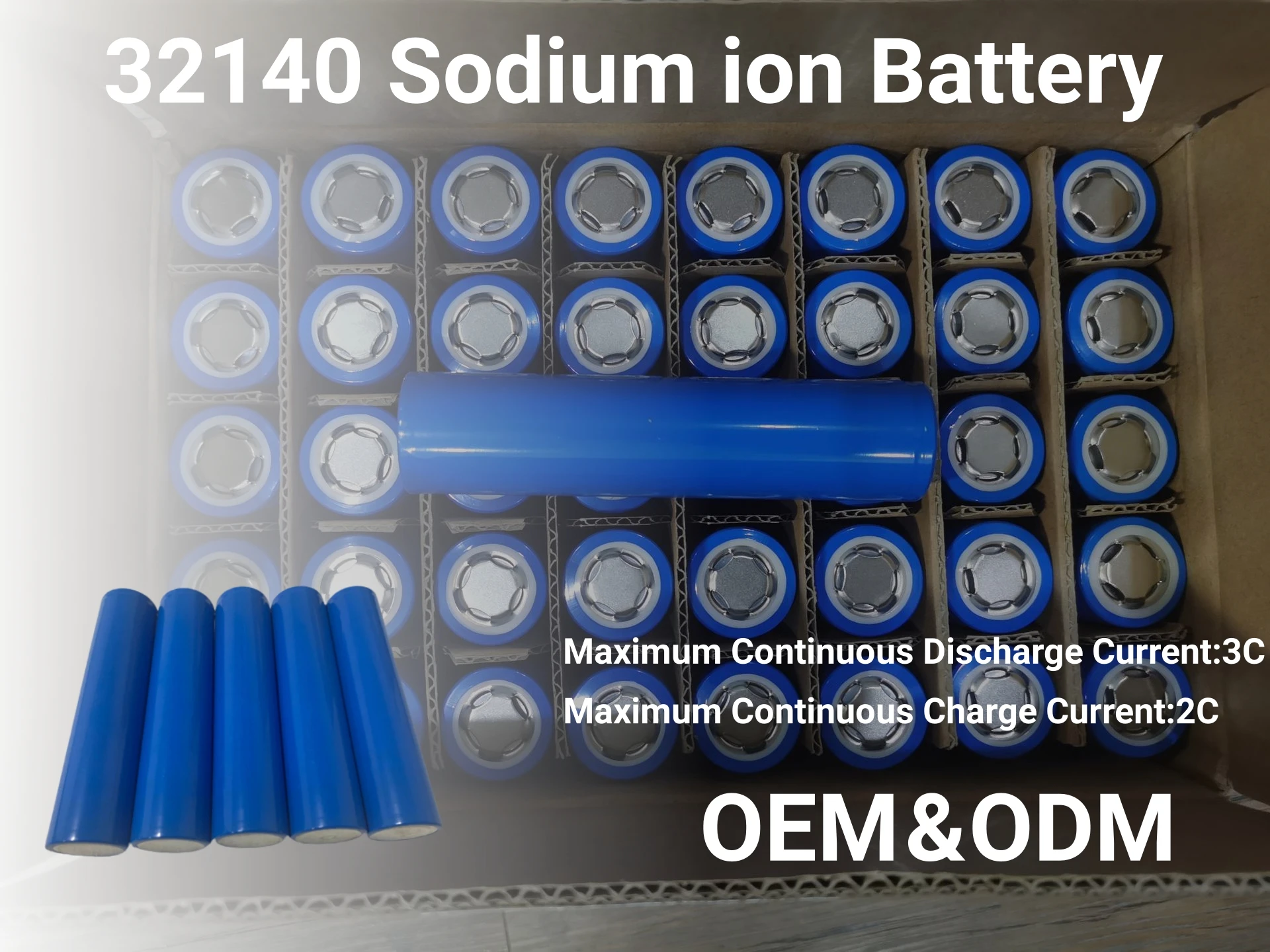Rechargeable Na Ion Battery 32140 3.0v 10ah Sodium Ion Battery Cell For ...
