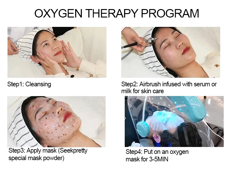 Beauty Spa O2toderm Skin Rejuvenation - LED Facial Machine