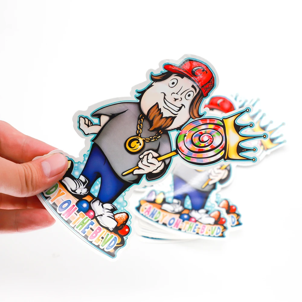 Self Adhesive Uv Waterproof Holographic Sheets Sticker Anime Vsco Clean ...