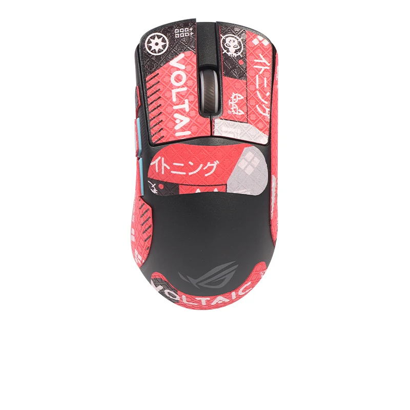 Printed Suede Full / Half Cover Mice Sticker Anti-slip Mouse Sticker ...