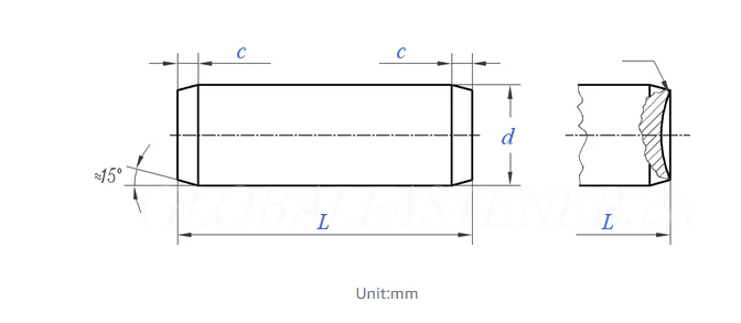 Wholesale Customized Stepped Parallel Straight Cylindrical Straight ...