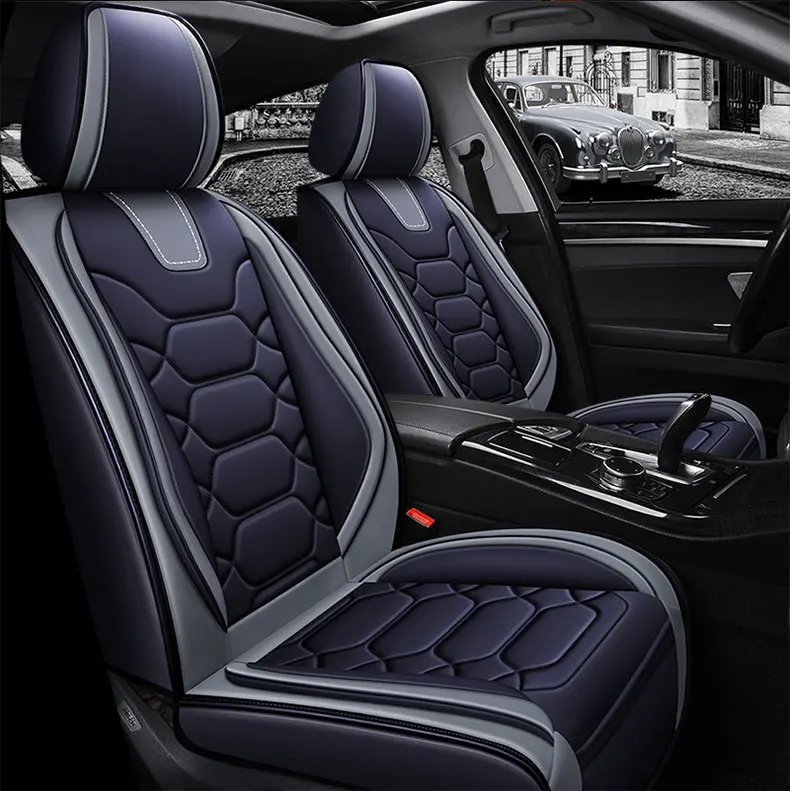 Luxury Leather Car Seats Covers - Waterproof & Customizable
