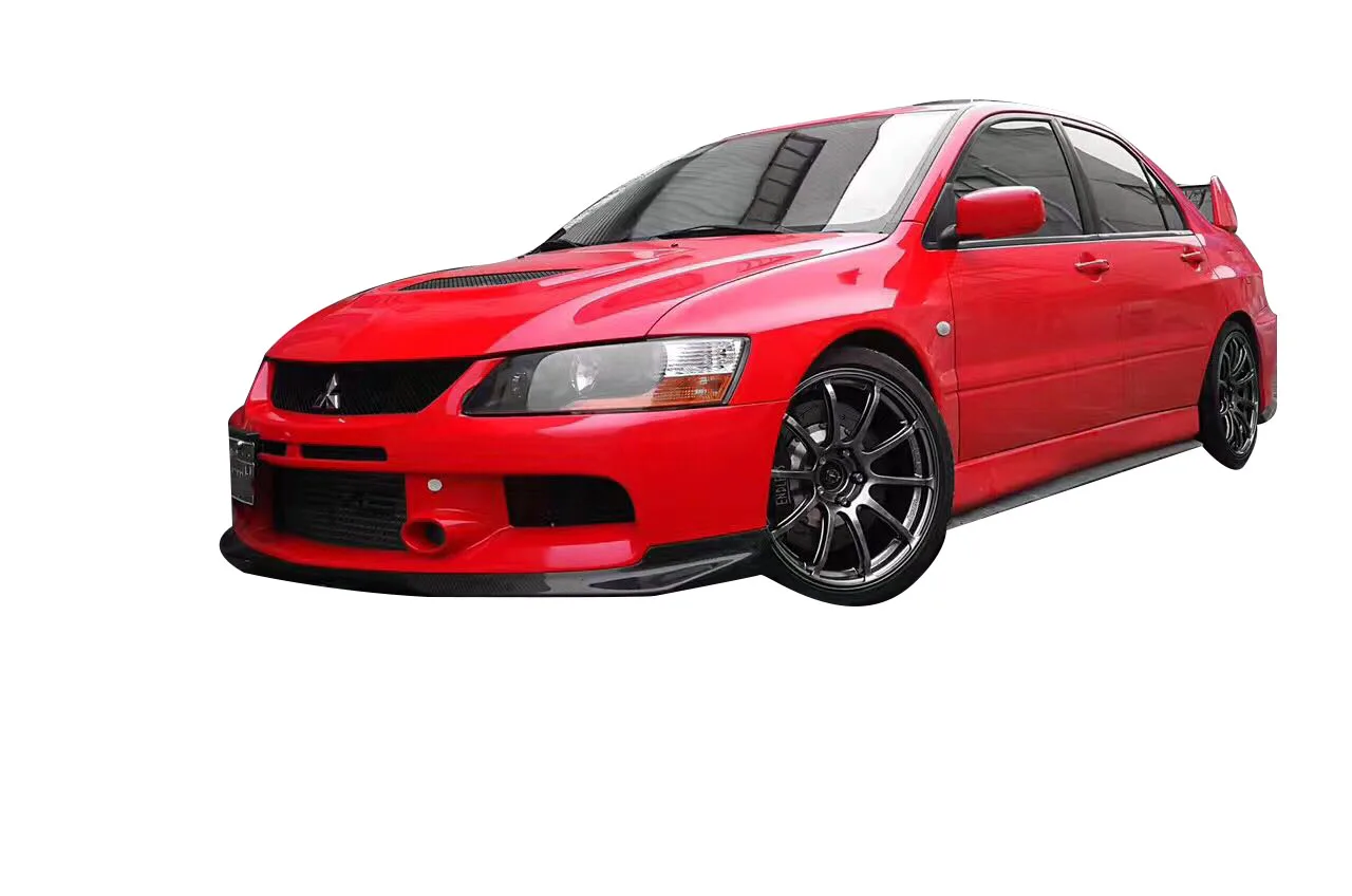 Enhance Your 2006 Mitsubishi Evo IX with Carbon Fiber Front Lip