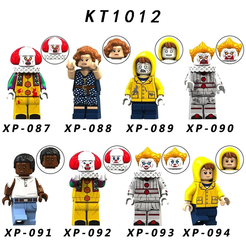 Halloween Cartoon Horror Movie Assemble Bricks Death Creey Doll Billy ...