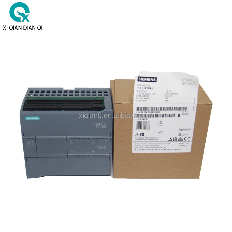 Siemens Plc Controller 6es7214-1ag40-0xb0 6es7214-1ag40-0xb0 2017 Nuevo ...