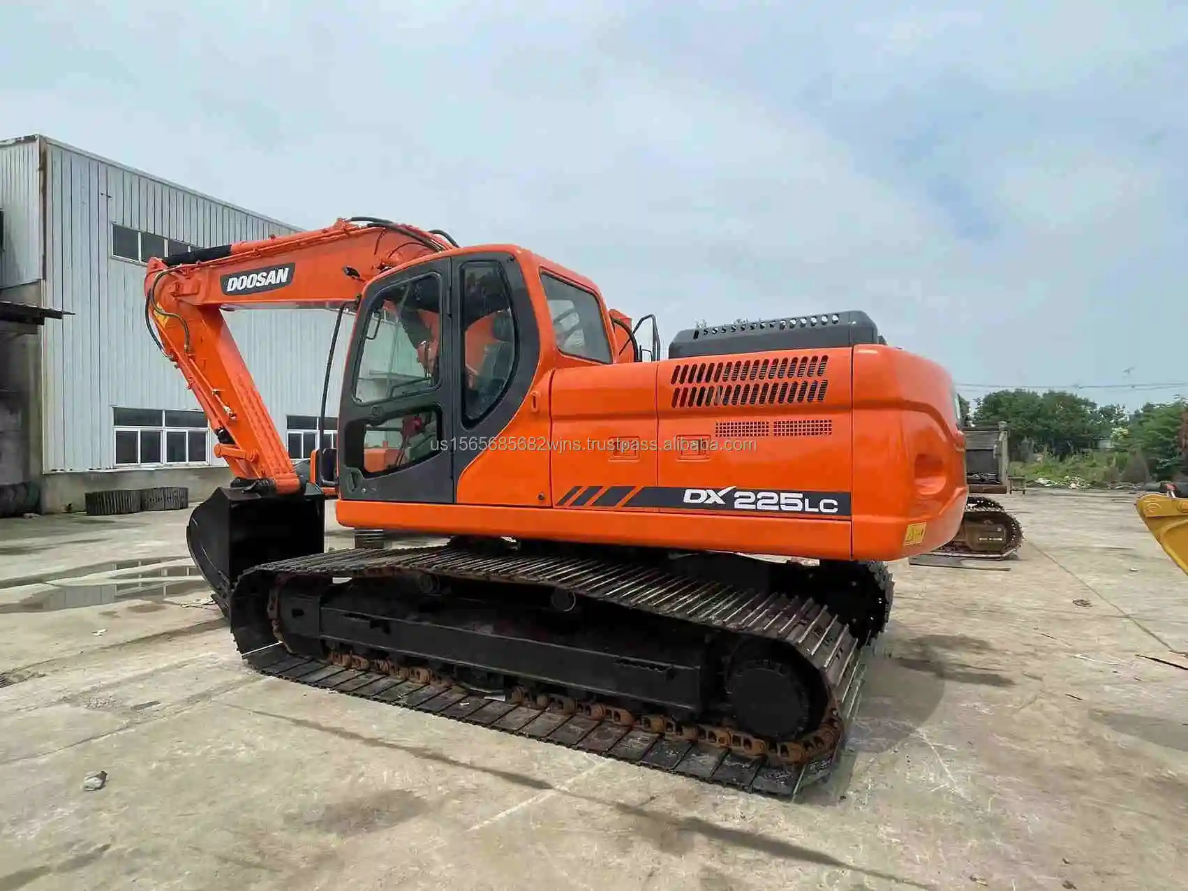 Original Used Doosan Dx225lcb Excavator Dx225 Hydraulic Crawler ...