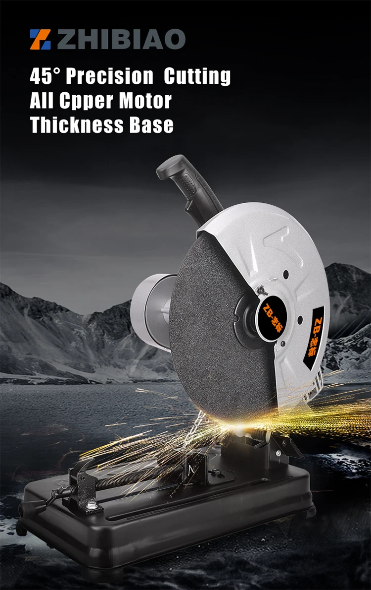 Belt Carbon Motor 14 Inch 2600W Cut off Machine - High Accuracy