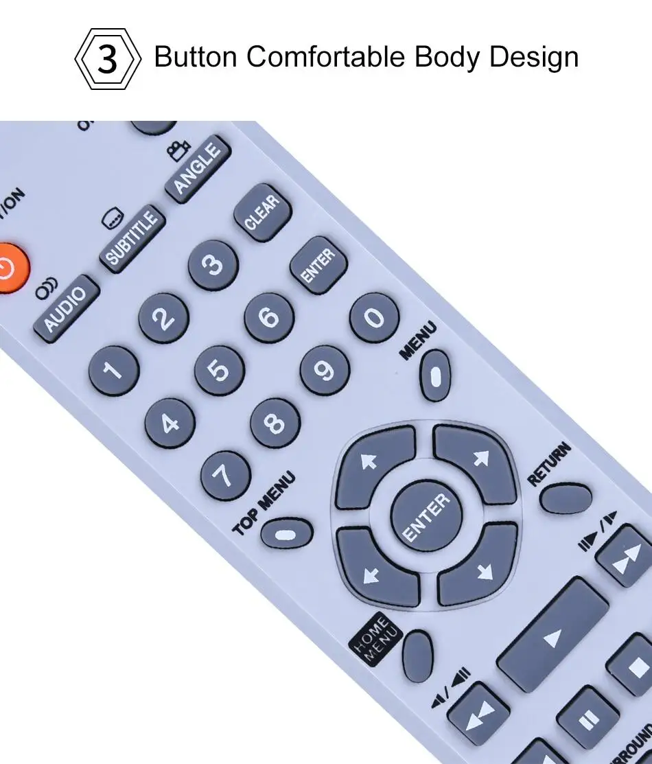 For Pioneer Dvd Player Remote Control Rm-d761 Vxx2913 Vxx2914 Vxx2865 ...