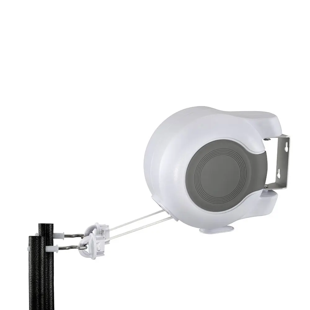 Retractable Cloth Line 26m - Wall Mounted, Space Saving Double Ropes ...