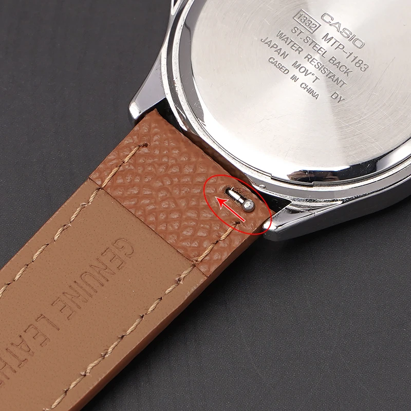 Premium Handmade Genuine Vintage Full Grain Leather Watch Strap With ...