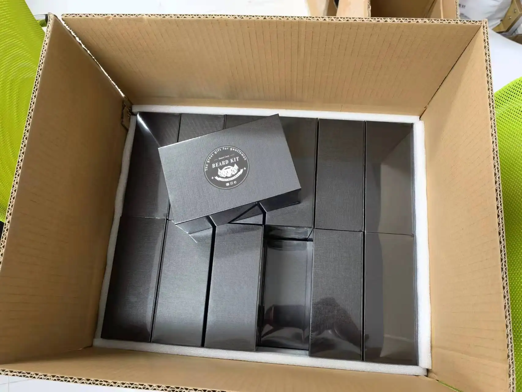 Private Label Natural Organic Beard Grooming Men Gift Set