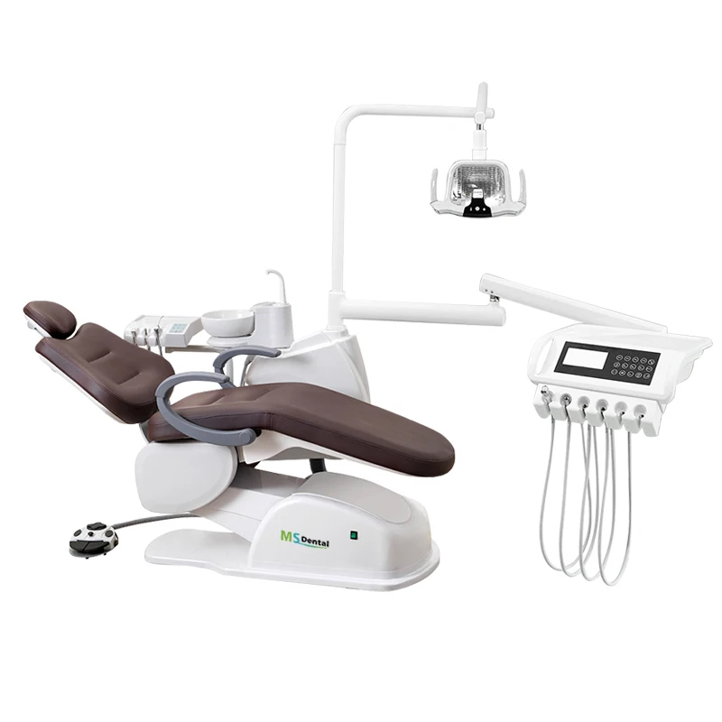 dental unit set machine luxury led dental chair unit foshan dental ...