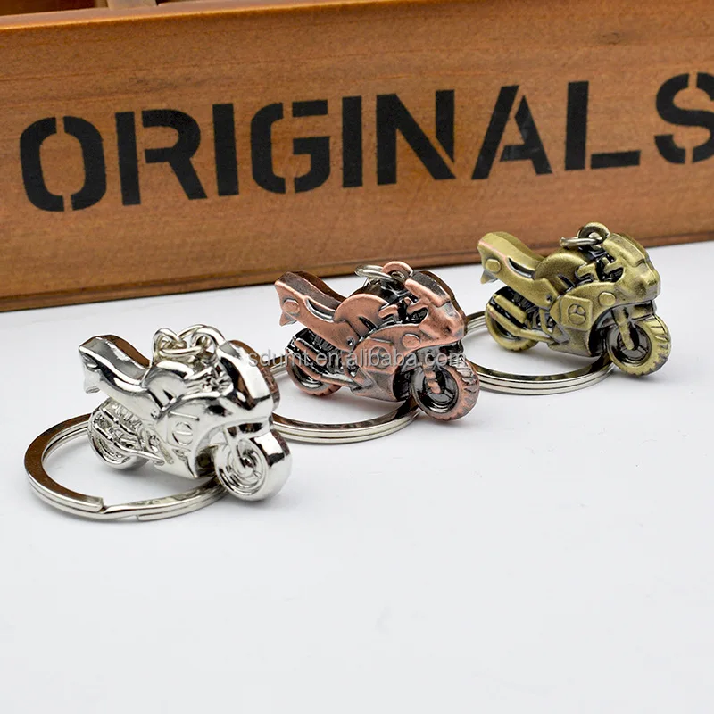 Cool Design Motorcycle Shape Pendant Keychain Metal Jewelry for Men ...