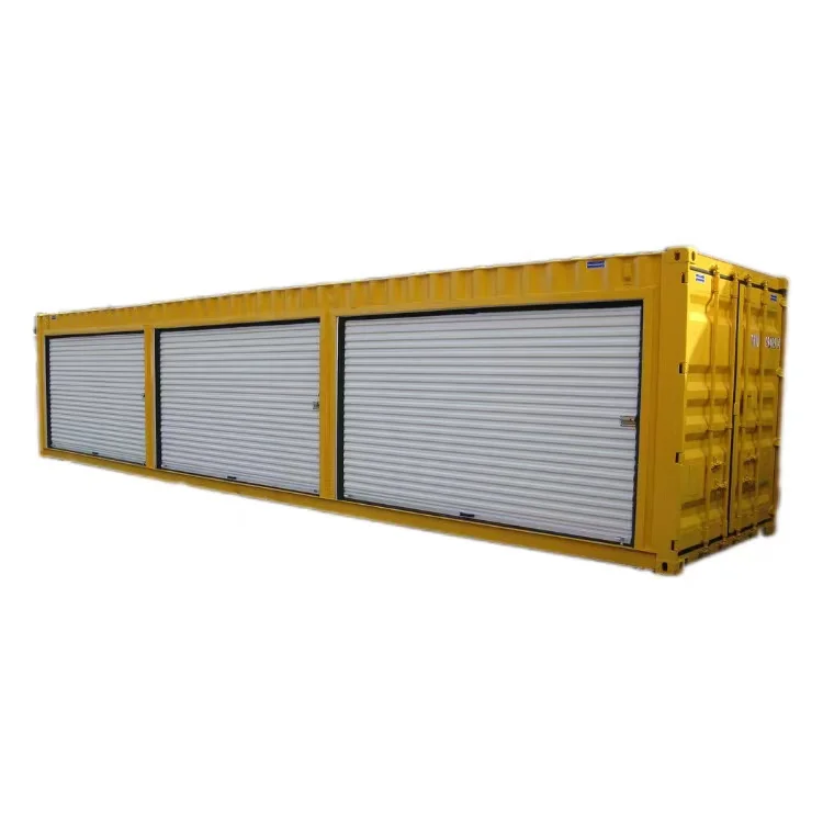 Container With Side Roll Up Door 40ft Roller Shutter Door 40ft Roll Up ...