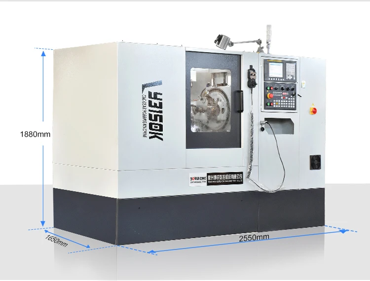 YK3150E 4 Axis CNC Gear Hobbing Machine - Precision & Efficiency