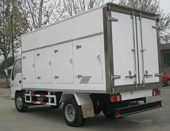 20t Style Van Body Freezer Box Truck Big Refrigerated Trucks - Buy ...