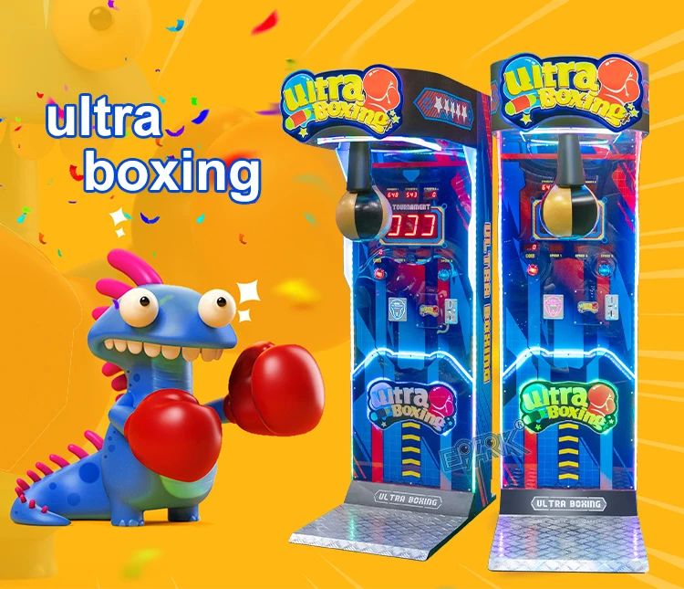 Customized Boxing Hitting Game Machine Sports Electronic Dynamic Arcade ...