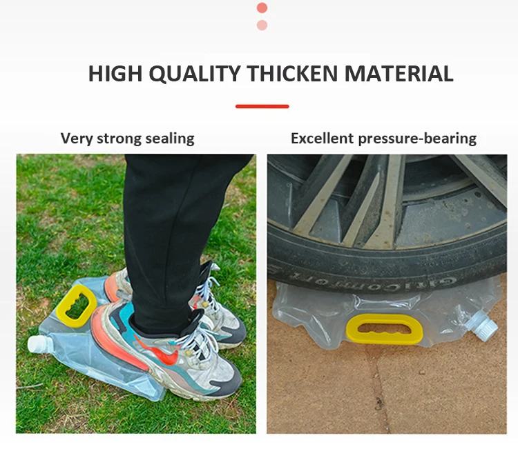 1 Gallon Collapsible Water Container Bag 5 Liter 10L in Stock Camping ...