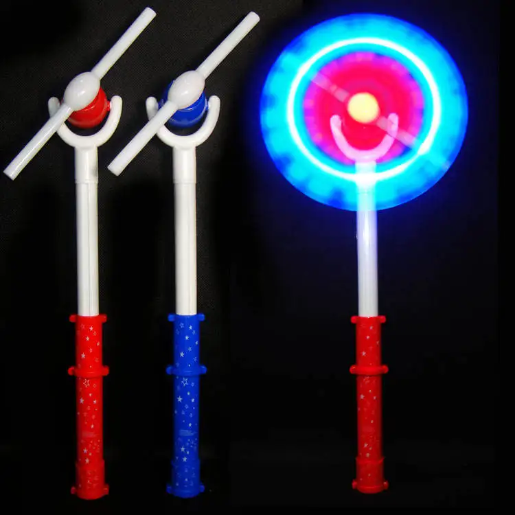 Battery Operated 5 Lights Flashing Electric Lighted Windmill Toy