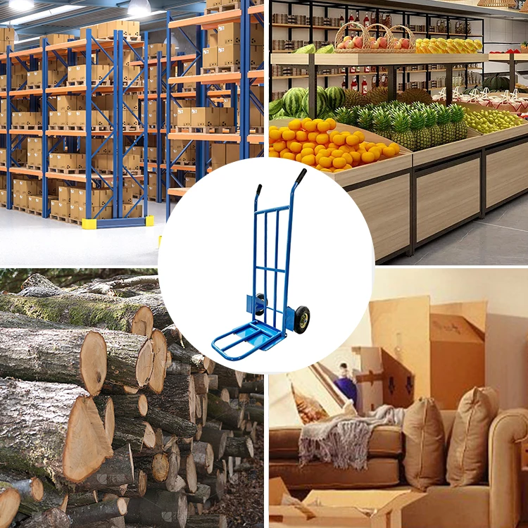 Jh-mech Cylinder Trolley With Two Wheels Heavy Duty Hand Truck Trolley ...