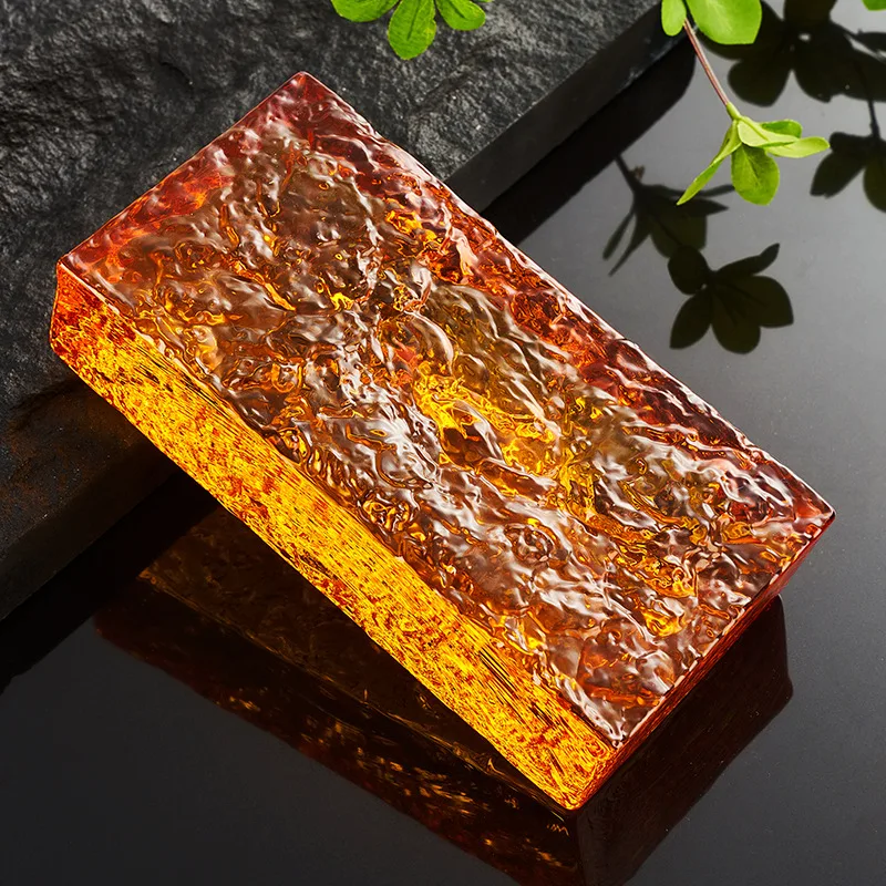 Inventory Items Hot Melt Building Block Hotel Decorative Clear Glass ...