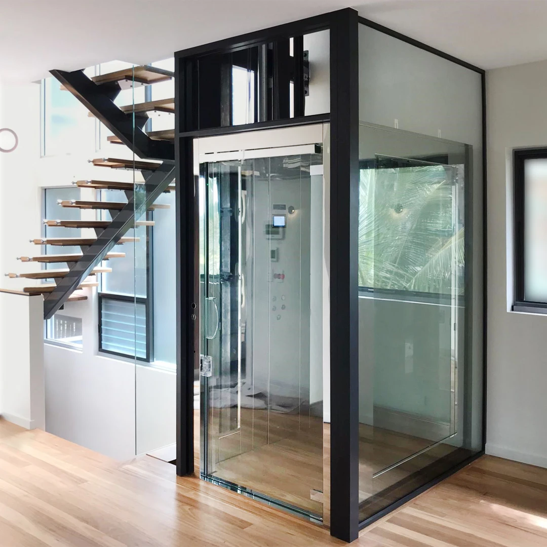 Customized Passenger Mini Residential 2-4person Vila Lift Elevator Price