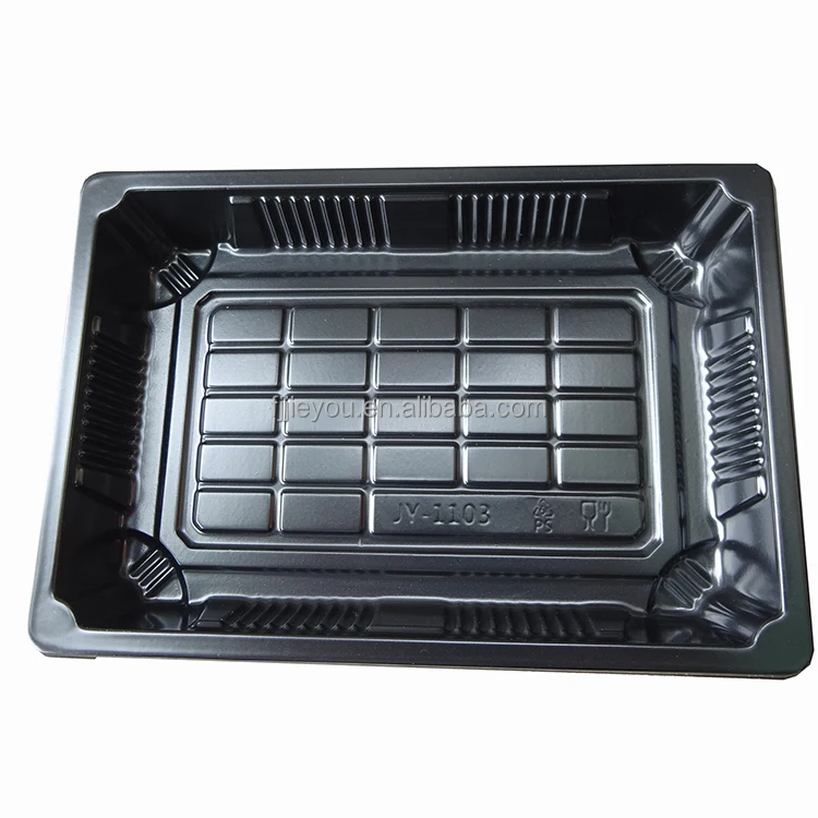 Jy-1103 Plastic Sushi Takeaway Box With Different Size Plastic Food ...