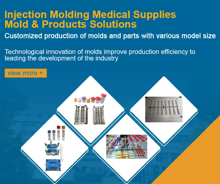 Plastic Injection Medical Petri Dish Mold - 300,000+ Shots