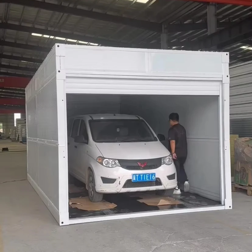 UK Standard Practical Mobile Foldable Garages Carports