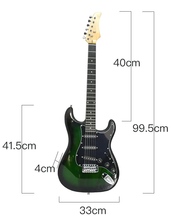 Electric Guitar 39" Inch Complete Beginner Starter Kit