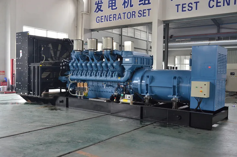 2750kva Mtu Diesel Genset 20v4000g63f 2200 Kw Mtu Genset 50hz Factory ...