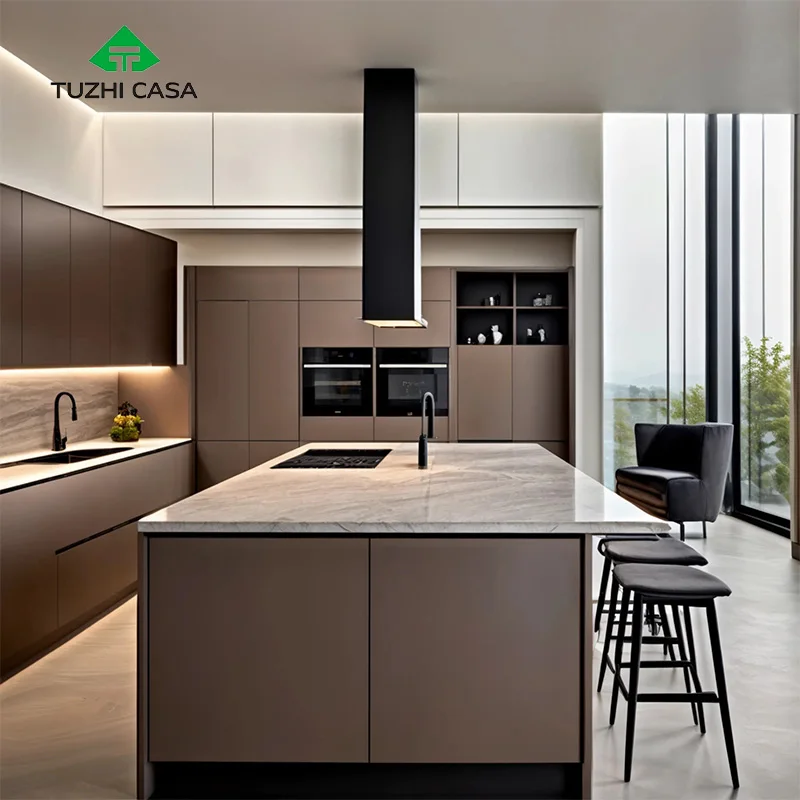 Tuzhi Casa 2024 Kitchen Cabinet Luxury Supplier Modular Design Modern ...