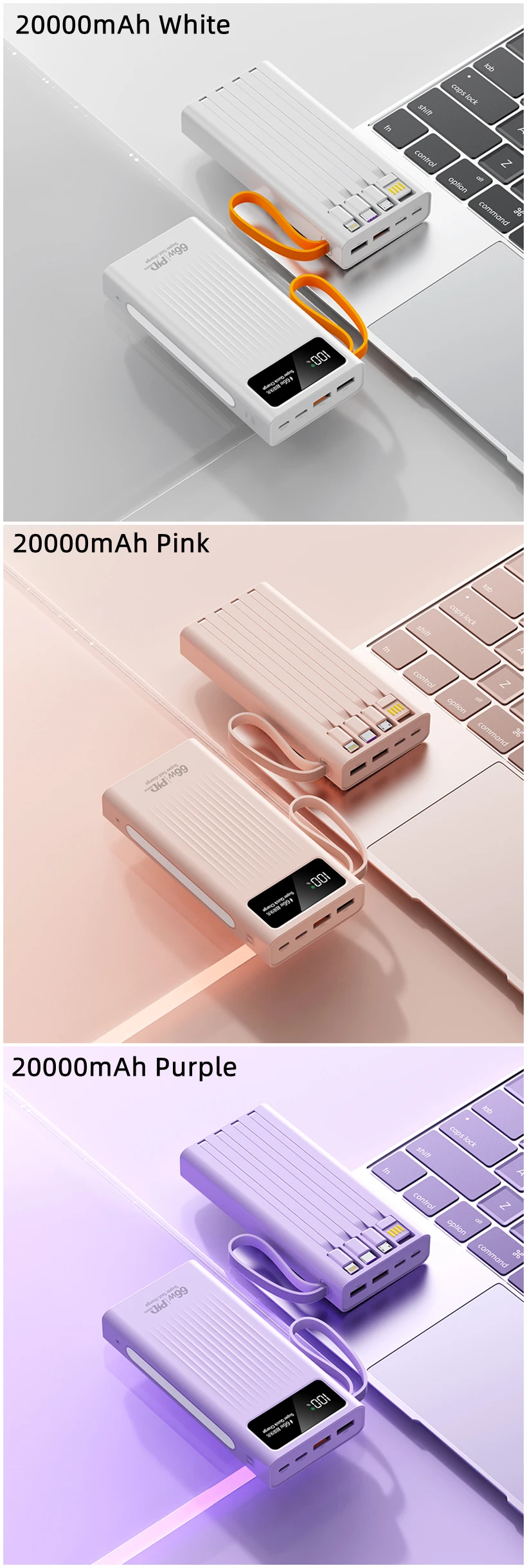 PD66W Powerbank - High Capacity, Fast Charging Solution