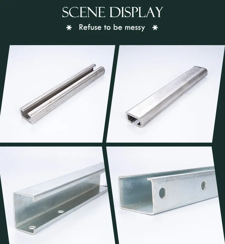 Curved Curtain Excavator Steel Aluminium Door Sliding Track C Channel ...