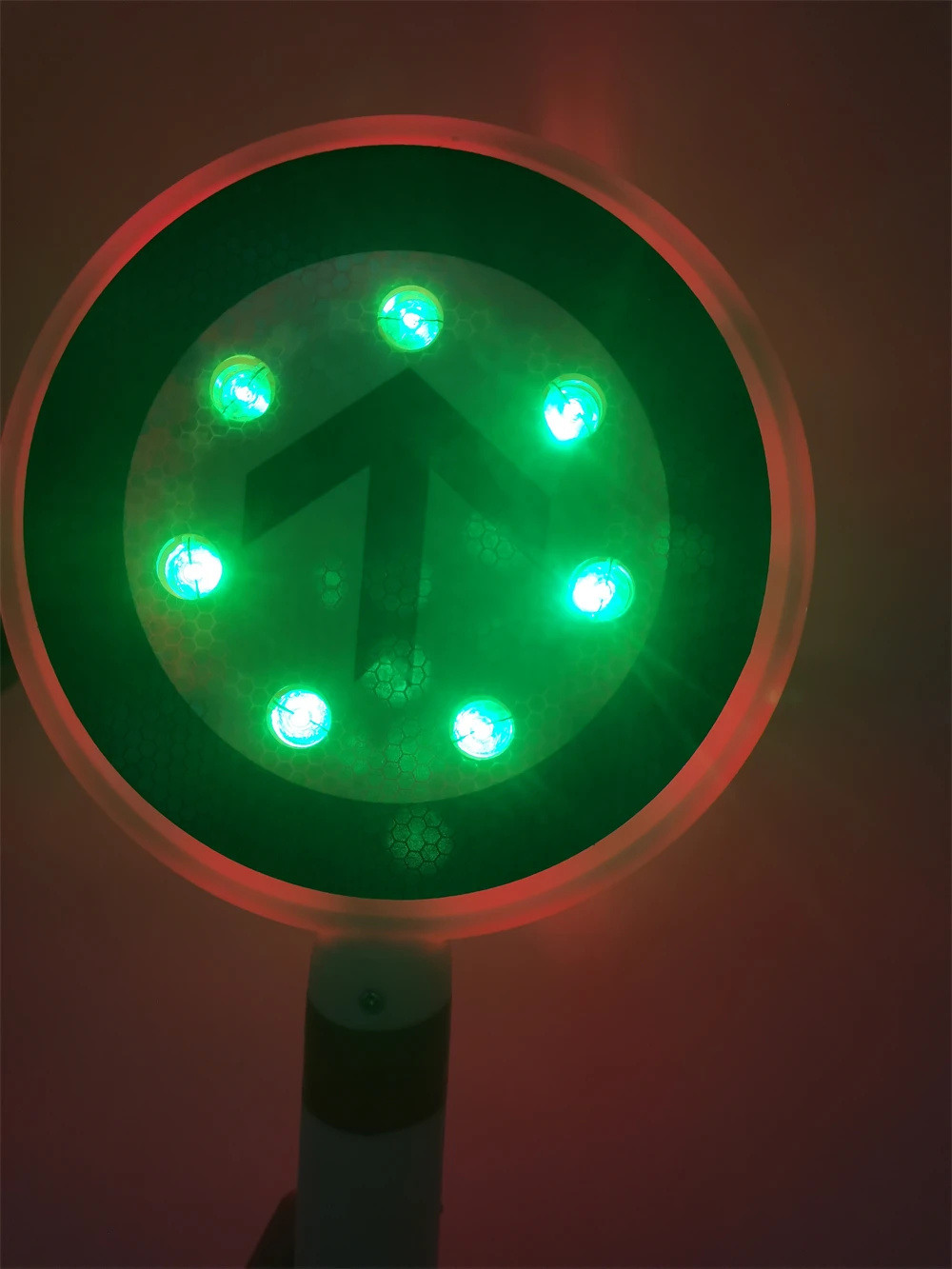 High Visibility Traffic Road Safety Warning Sign Light Led Warning Sign ...