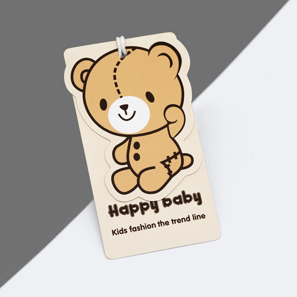 Custom Printed Design Cardboard Paper Hang Tag for Garment